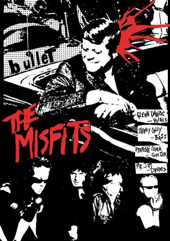 Buy Misfits [eu] Bullet Poster – Nightmare Toys