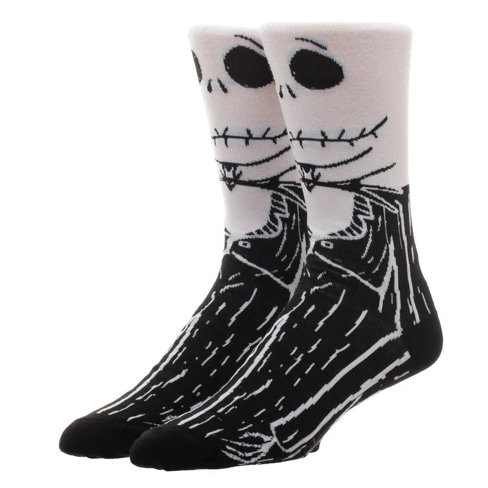 NBC Jack Skellington 360 Character Crew Sock – Nightmare Toys