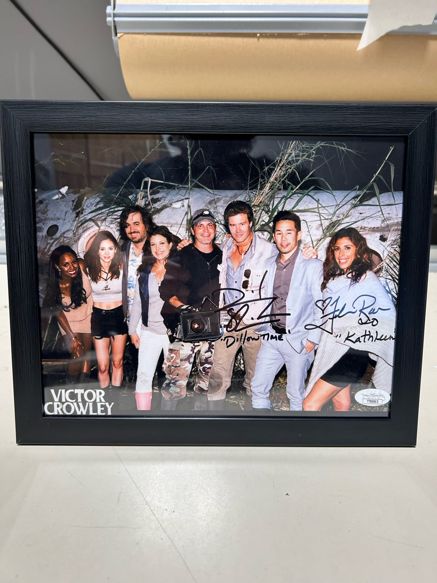 Felissa Rose and Dave Sheridan Signed Victor Crowley 8x10 Photo JSA Ce ...