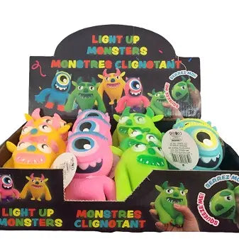 Light Up Squishy Monsters – Nightmare Toys