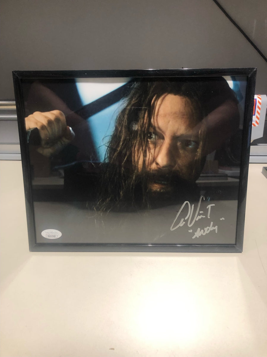 Framed Alex Vincent signed Chucky 8x10 with JSA V1 – Nightmare Toys