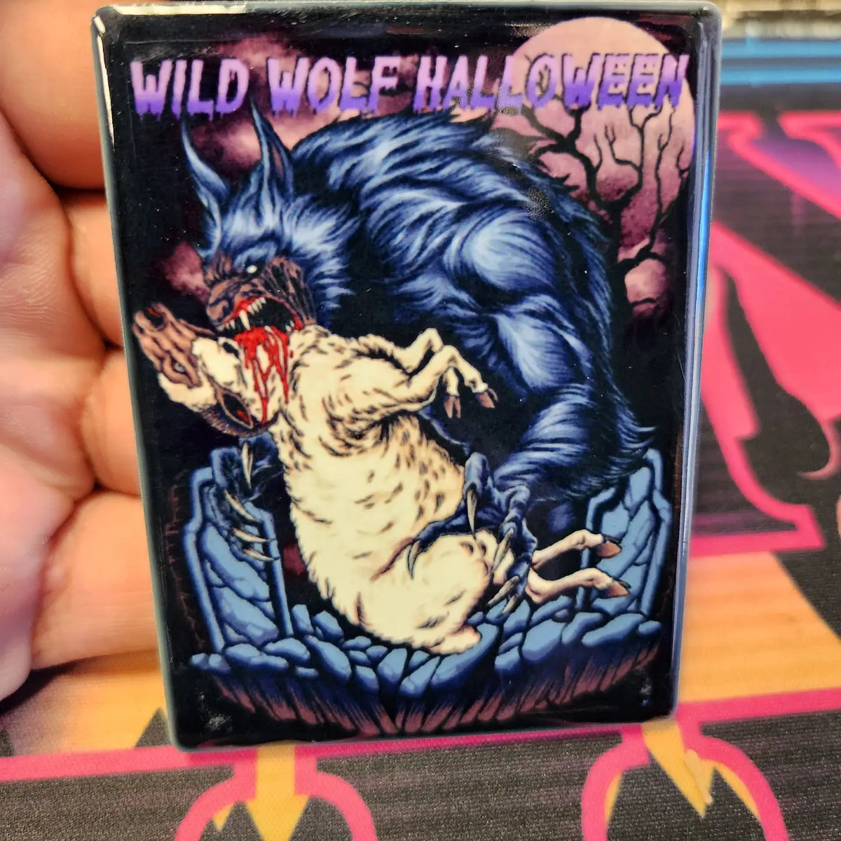 Werewolf Block Magnet – Nightmare Toys