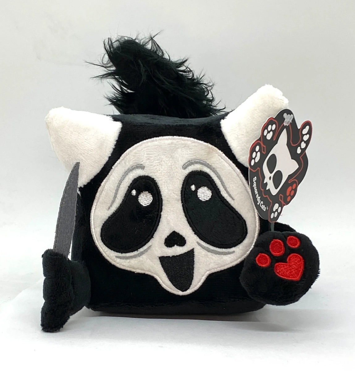Squaredy Cats - Ghostpuss Plush – Nightmare Toys