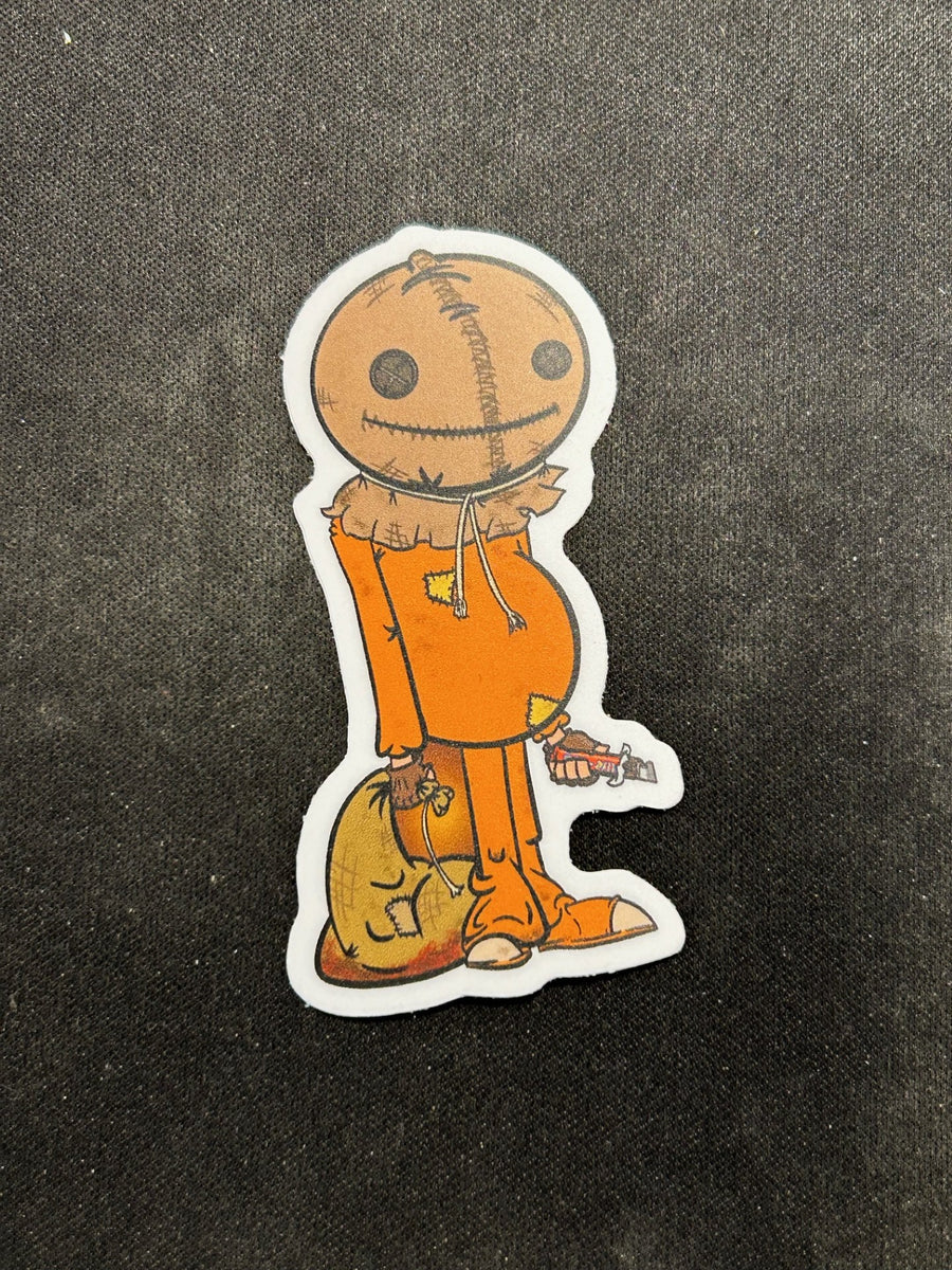 Sam Trick R Treat Sticker – Nightmare Toys