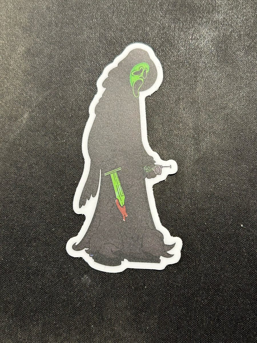Stab Ghost Face Sticker – Nightmare Toys