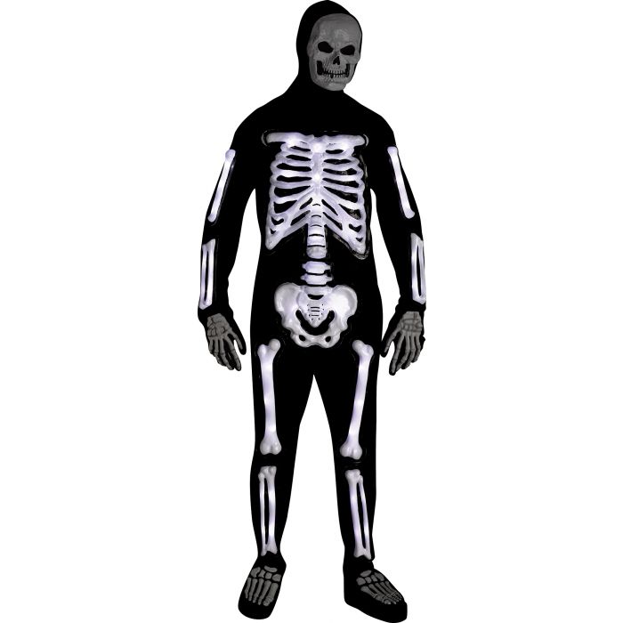 Skele-Bones Light Up Costume – Nightmare Toys