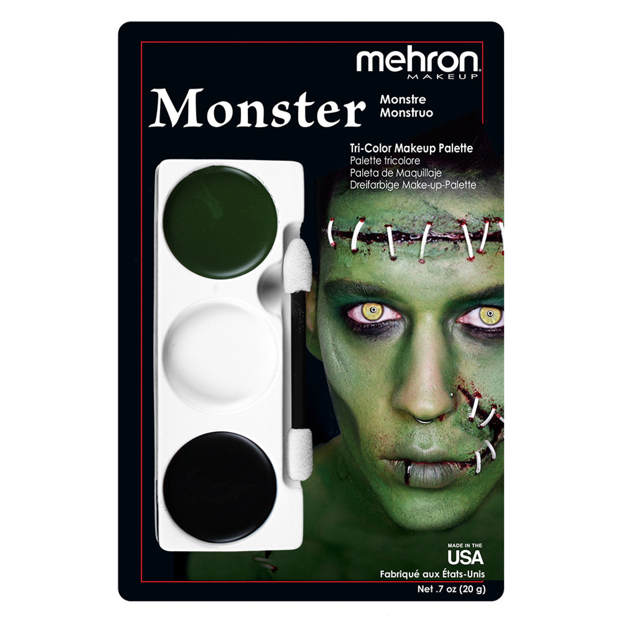 Mehron Makeup - Tri-Color Character Makeup Palette – Nightmare Toys