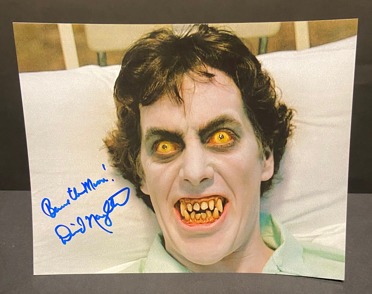 DAVID NAUGHTON Signed An American Werewolf in London 8x10 Photo - V5 ...