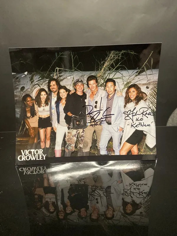 Felissa Rose and Dave Sheridan Signed Victor Crowley 8x10 Photo (JSA C ...